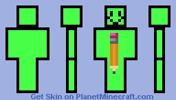 Mr Pencil Minecraft Skin