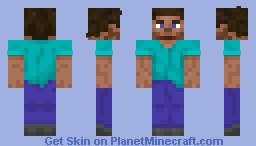 Steve V2 Minecraft Skin
