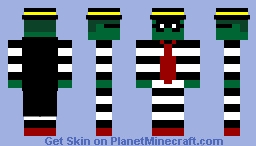 McDonalds' Zombie Hamburglar 2.0 Minecraft Skin
