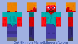 Ginger Steve Minecraft Skin