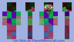 PolkaDot Inverted Steve 2 Minecraft Skin