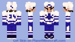 TORONTO MAPLE LEAFS - Auston Matthews #34 Skin Minecraft Skin
