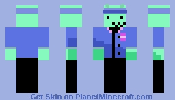 Alien Elliot - FORSAKEN Minecraft Skin