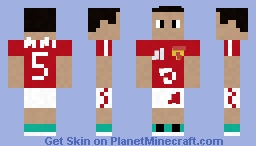 Harry Maguire (Manchester United) Minecraft Skin