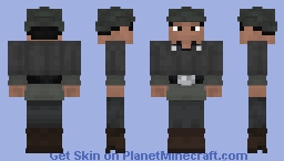 German Soldier "Gas Mask" (Waffen-SS) Minecraft Skin