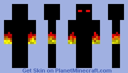 Fire Minecraft Skin