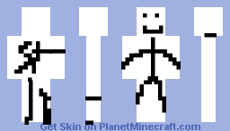 stickman Minecraft Skin