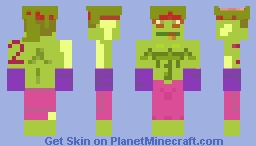 Green2Much Mitch Minecraft Skin
