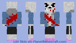Last Breath Sans Phase 2 (Java & Bedrock!) Minecraft Skin