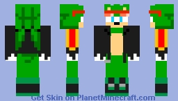 Scourge The Hedgehog (Sonic) Skin Minecraft Skin