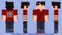 Timothy Wright - Marble Hornets (JAVA+BEDROCK) Minecraft Skin