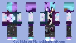 Enderman hybrid oc Minecraft Skin