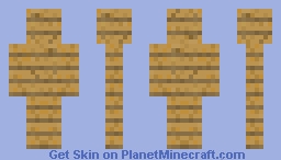 Stripped Oak Log Minecraft Skin