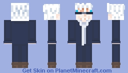 gojo Minecraft Skin