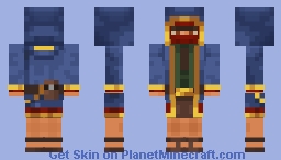 wandering trader (oc prolly) Minecraft Skin