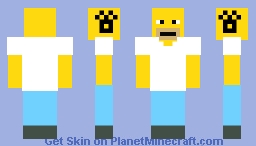 Homer Simpsons Minecraft Skin