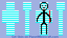sickman in notebook Minecraft Skin