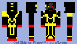 The demon or NIGHTMARE GOD Minecraft Skin