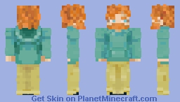 Red40 Persona (GINGER ?) Minecraft Skin