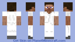 Steve Template Minecraft Skin