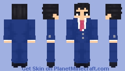 Phoenix Wright Minecraft Skin