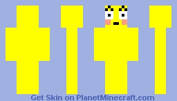 Shocked Emoji Minecraft Skin