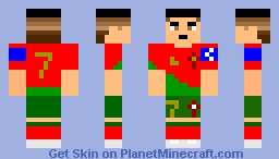 CR7 Minecraft Skin