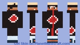 Akatsuki Member Minecraft Skin