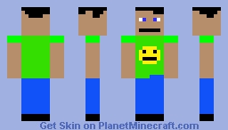 "Meh" guy Minecraft Skin