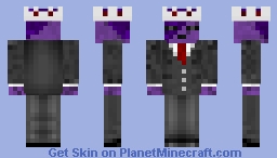 Purple King V3 Minecraft Skin