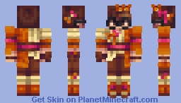 MCC CTW Orange Couriway Minecraft Skin
