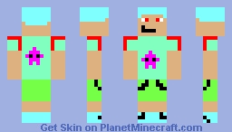 Squid Kid Minecraft Skin