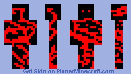 me after i get grounded (the red isn't blood.) Minecraft Skin