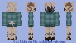 Cottagecore Sheep Minecraft Skin