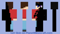 Ink monster bloxd corrupted Minecraft Skin