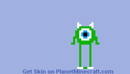 Mike Wazowski Minecraft Skin