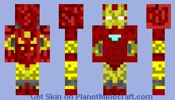 Iron Man Minecraft Skin