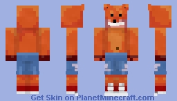 Crash Bandicoot Minecraft Skin