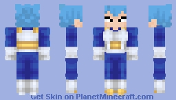 Vegeta Minecraft Skin