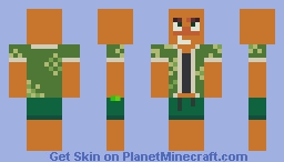 Surfin' Luthor (Lex Luthor) Minecraft Skin