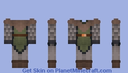 Massivelook | Green Chainmail Armor Minecraft Skin