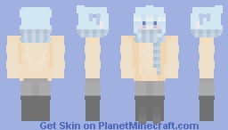 cute girl w/ scarf Minecraft Skin