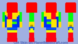 Lego bricks Minecraft Skin