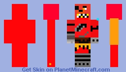 glamrock freddy fnaf sb Minecraft Skin