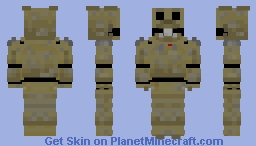 SpringBonnie Secret of The Mimic (Fresh) Minecraft Skin
