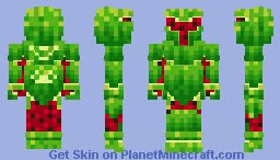 Watermelon Knight Minecraft Skin