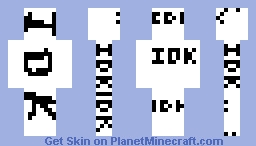 Idk Minecraft Skin