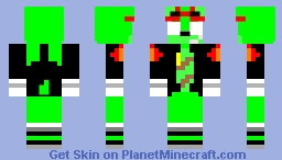 Light speed scourge Minecraft Skin