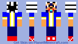 Bert wislou the bully Minecraft Skin