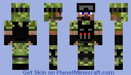 solider steve Minecraft Skin
